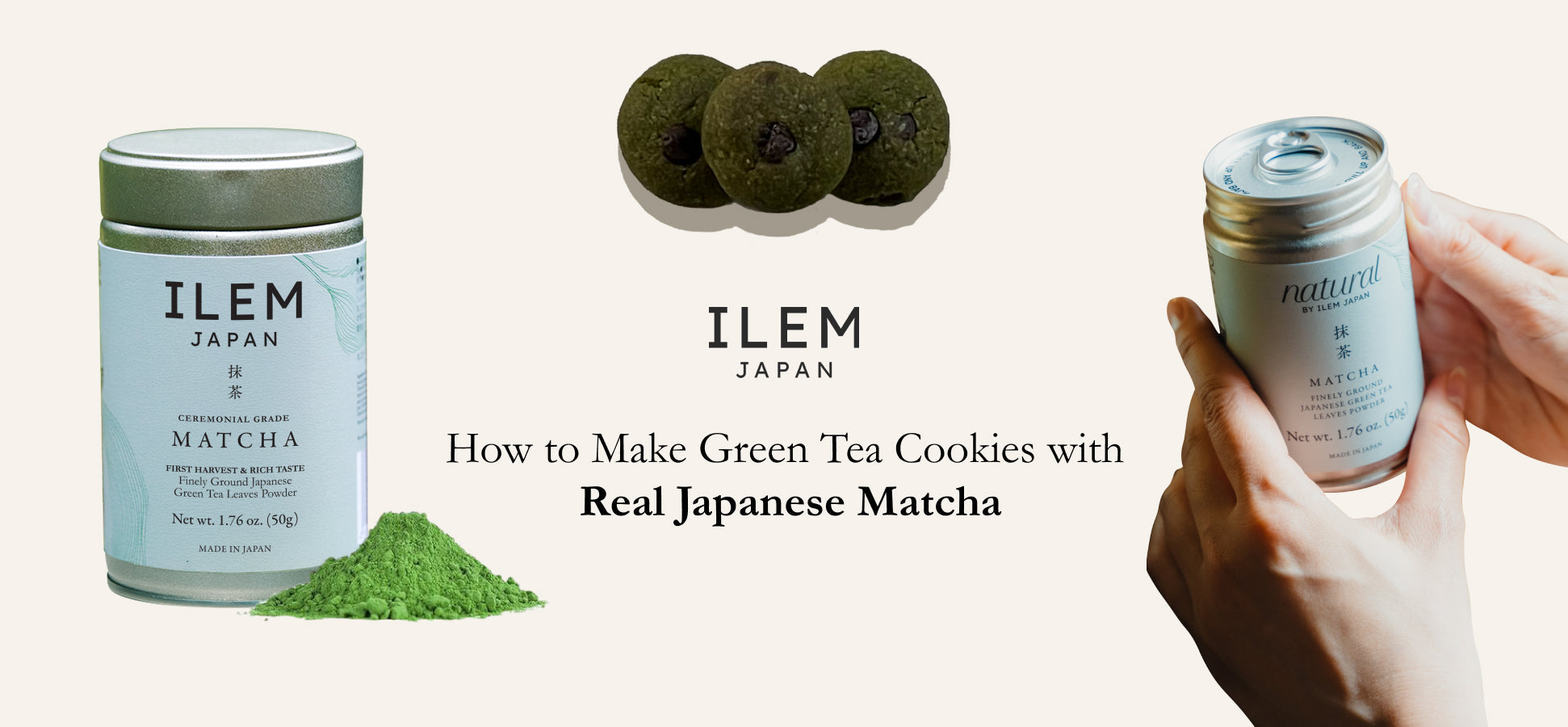 The Best Japanese Matcha Cookie Recipe-ILEM JAPAN US