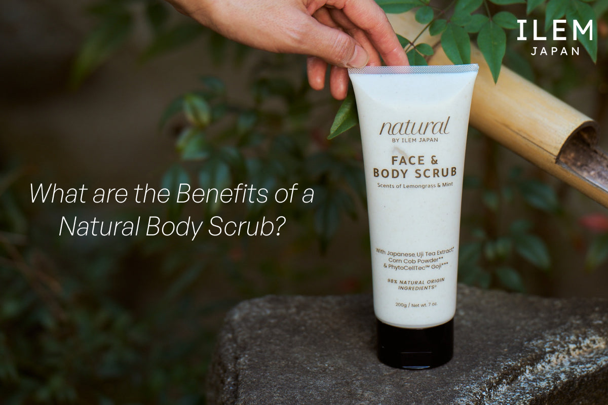 Natural Japanese Body Scrub To Remove Dead Skin-ILEM JAPAN US